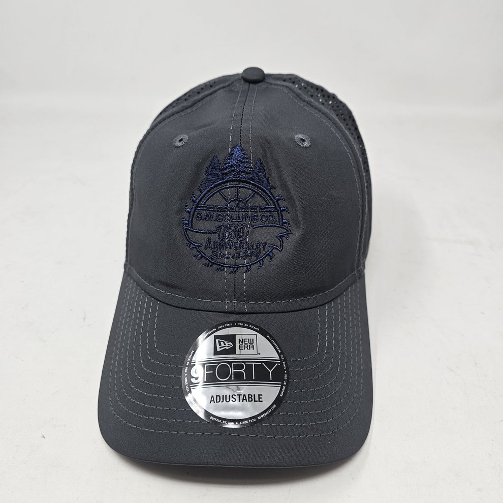 S.W. Collins 180th Anniversary 9FORTY New Era Gray Adjustable Hat – Up ...