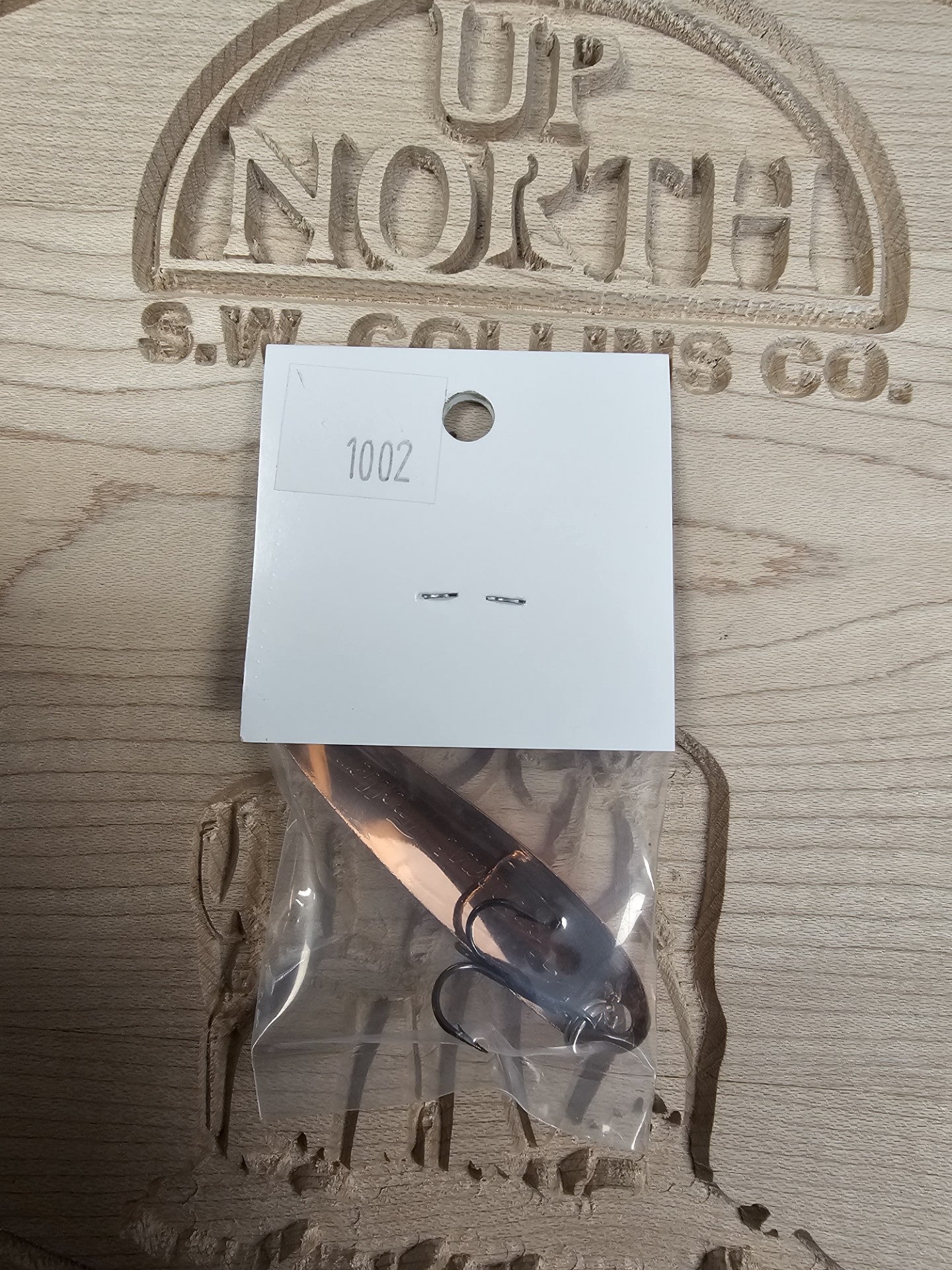 Northeast Troller Size 100 Copper & Orange Casting/Trolling Spoon Made ...